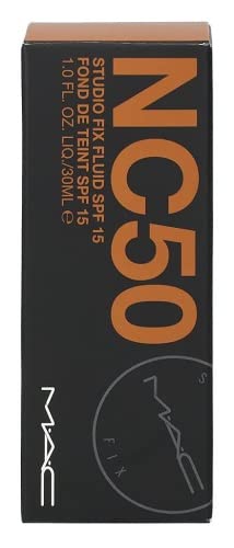M.A.C Studio Fix Fluid SPF15 Foundation by NC50 30ml, nw40, 1.06 Ounce