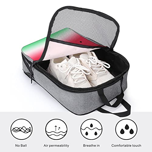 Frcavbin Watermelon Fruit Melon Travel Shoe Bag Shoes Carrier with Handle and Zipper Foldable Shoe Puches Organizer for Home storage School starts