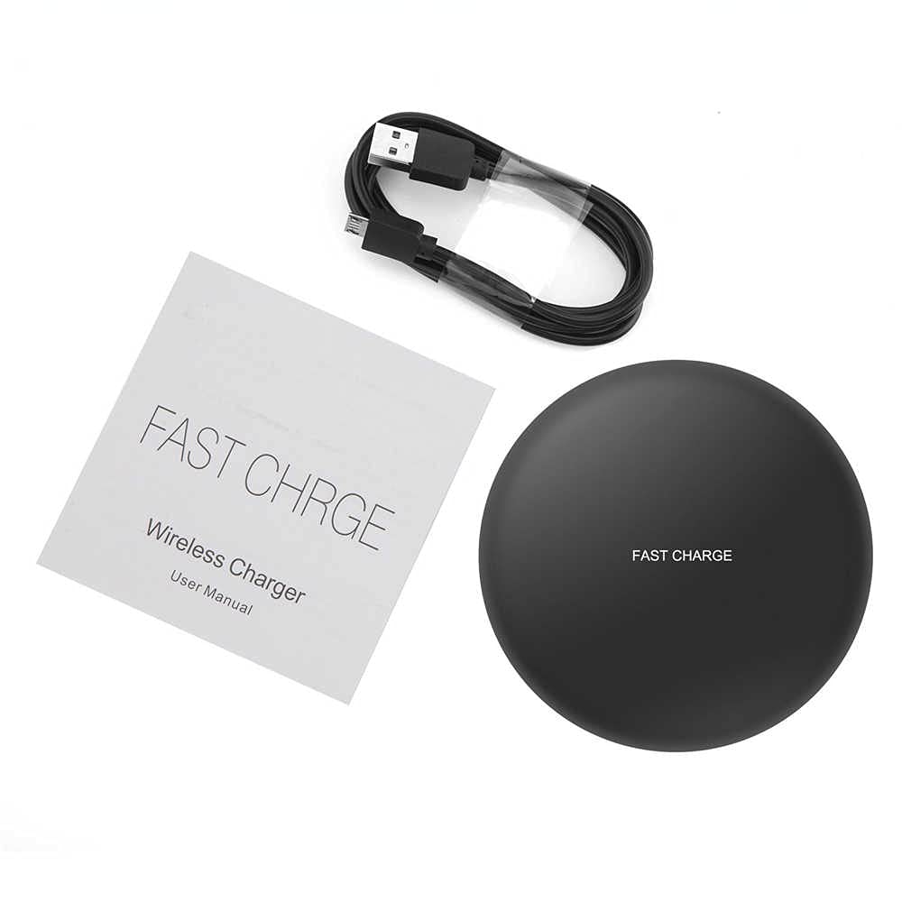 UrbanX OptiPad Fast Wireless Charger Pad for Motorola Droid Turbo 2 / ThinkPhone/Defy 2 / Edge+ 5G UW (2022) / X30 Pro/Edge 30 Pro/Edge (2022) / Edge 30 Ultra / 10W Fast-Charging Soft Touch Top