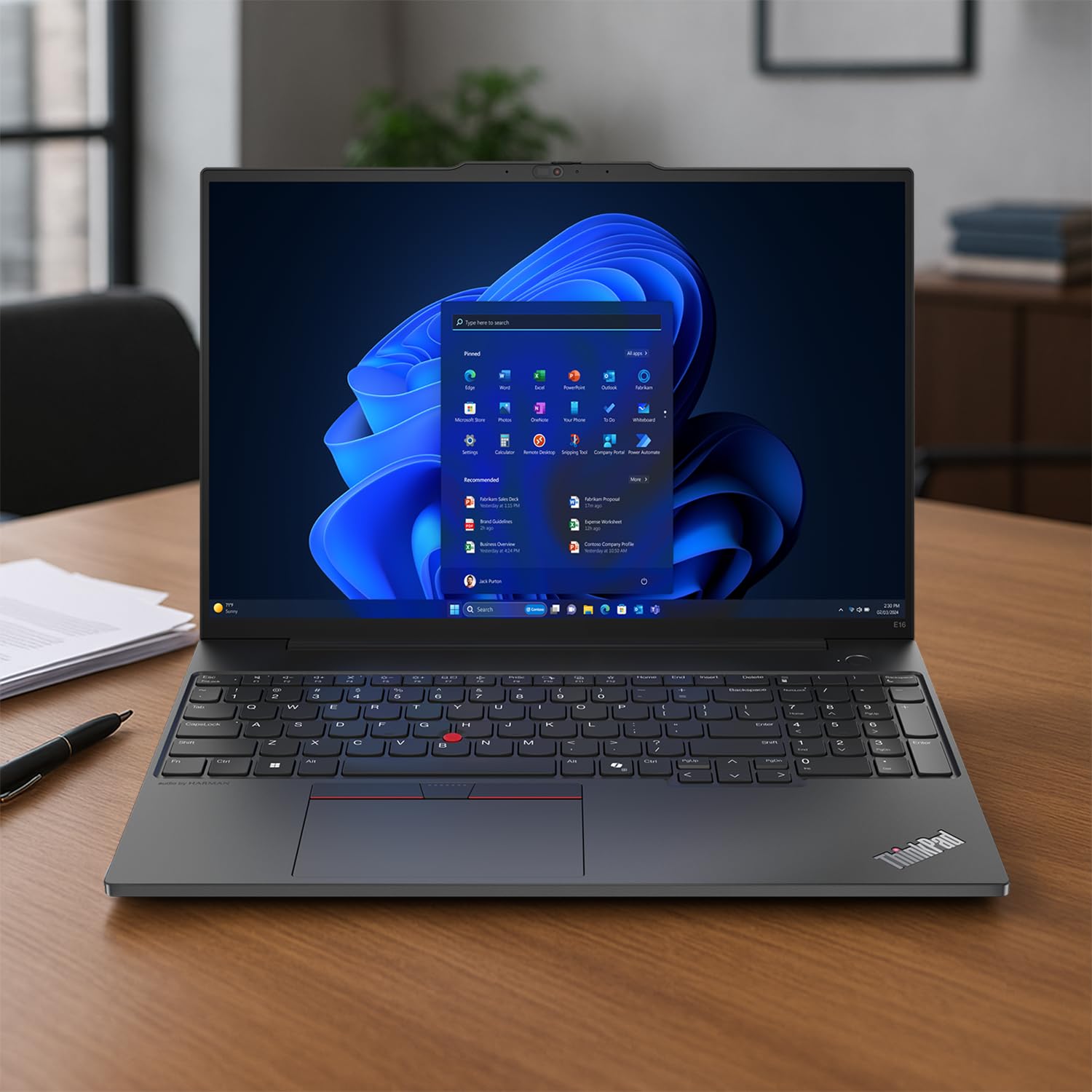 Lenovo ThinkPad P16s Gen 1 Business Workstation, 16" WUXGA Display, 12th Gen Intel Core i7-1260P, NVIDIA Quadro T550, 32GB RAM, 1TB SSD, Webcam, Backlit KB, FP Reader, RJ-45, Wi-Fi 6, Windows 11 Pro