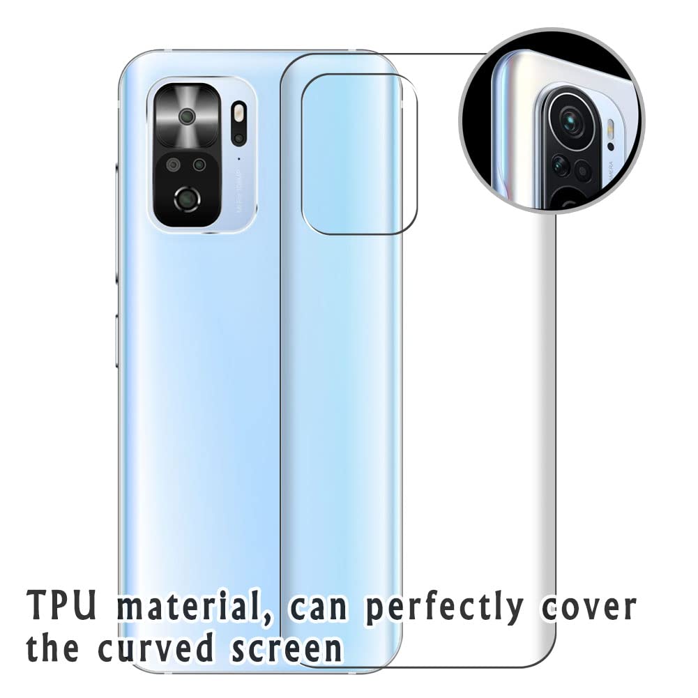 Vaxson 2-Pack Back Protector Film, compatible with Lenovo ThinkPhone by Motorola Moto TPU Guard Cover Skin Sticker [ Not Front Tempered Glass Screen Protectors ]