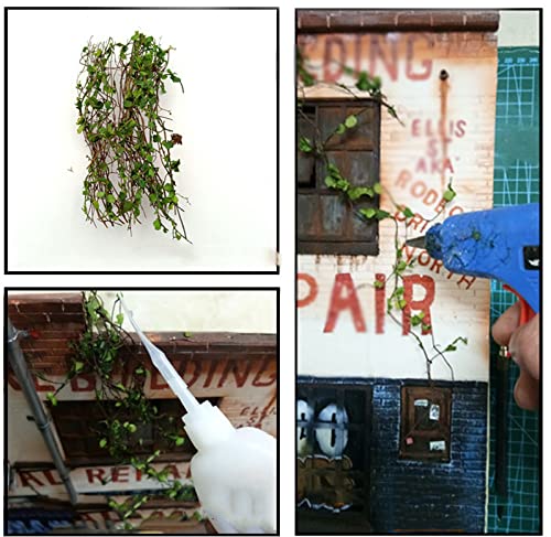 Realistic Miniature Vines Simulation Vine for DIY Mini Model Railway Fairy Garden Architecture Diorama Scenery Landscape Layout