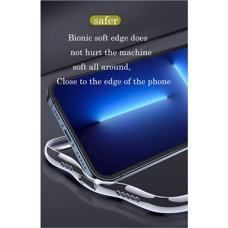 AQGG Case for Motorola ThinkPhone [6.60"] Phone Cases, Soft Silicone Bumper Shell transparente Flexible Rubber Phone Protective Cases TPU Cover for Motorola ThinkPhone -Clear