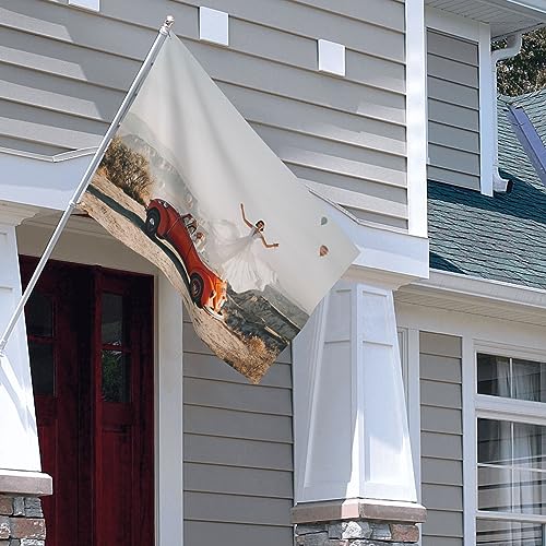 LAKIMCT Custom Flag 2x3 Single Sided Custom Image Flag, Make Your Own Flag Personalized Flag, Custom Flags and Banners Logo/Photo/Picture/Text, Custom Flags for Room Outside