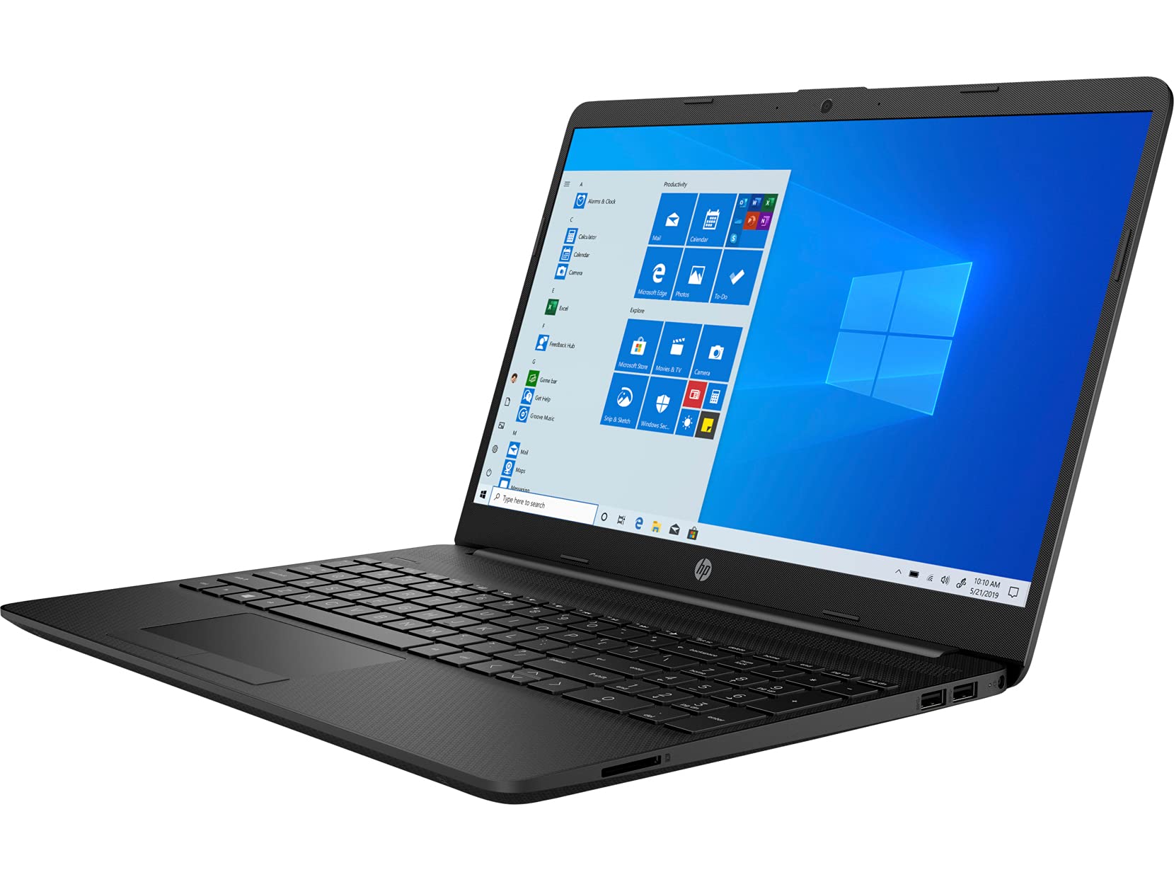 HP HP 15t Home & Business Laptop (Intel i5-1135G7 4-Core, 16GB RAM, 256GB PCIe SSD, Intel Iris Xe, 15.6" 60Hz Full HD (1920x1080), WiFi, Bluetooth, Webcam, HDMI, USB 3.1, Win 10 Pro) (Renewed)