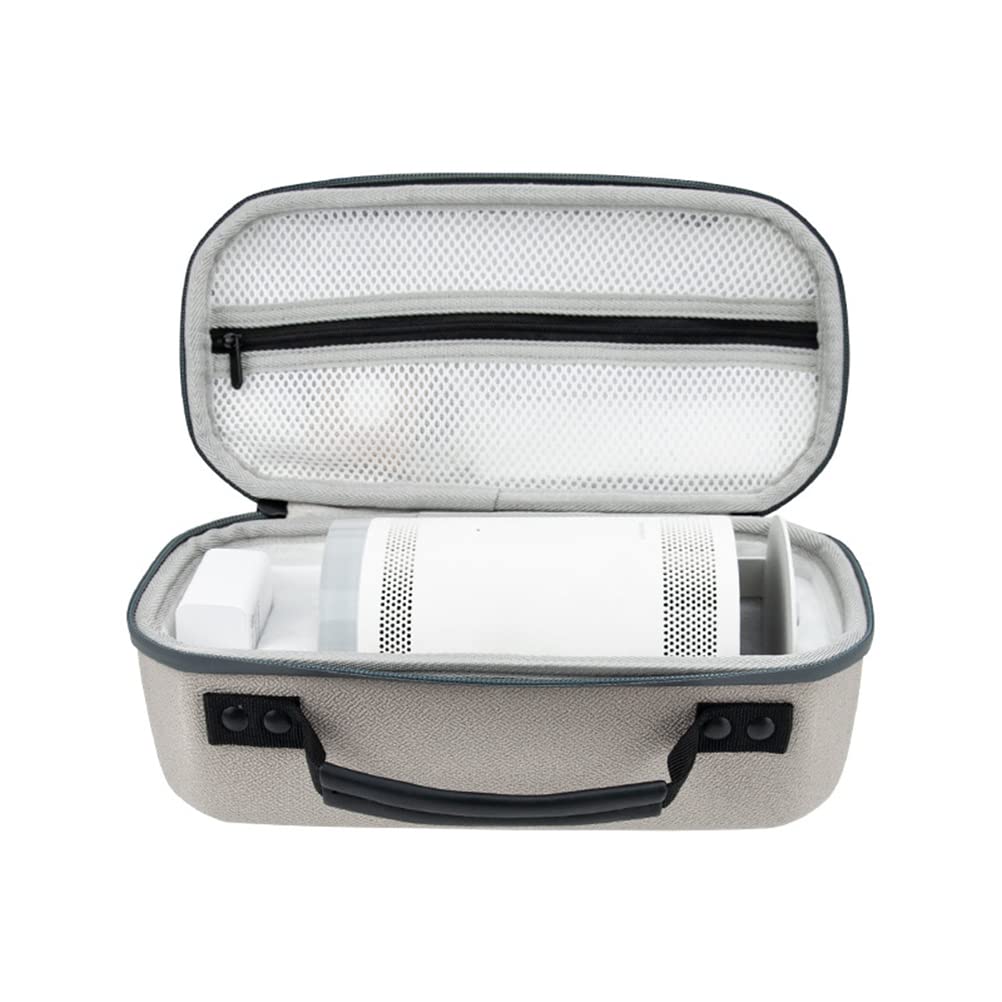 Freestyle Carrying Case Compatible with Samsung 30”- 100” Smart Portable Projector, Travel Storage Hard Case for SP-LSP3BLAXZA Indoor and Outdoor Home Theater, EVA Material