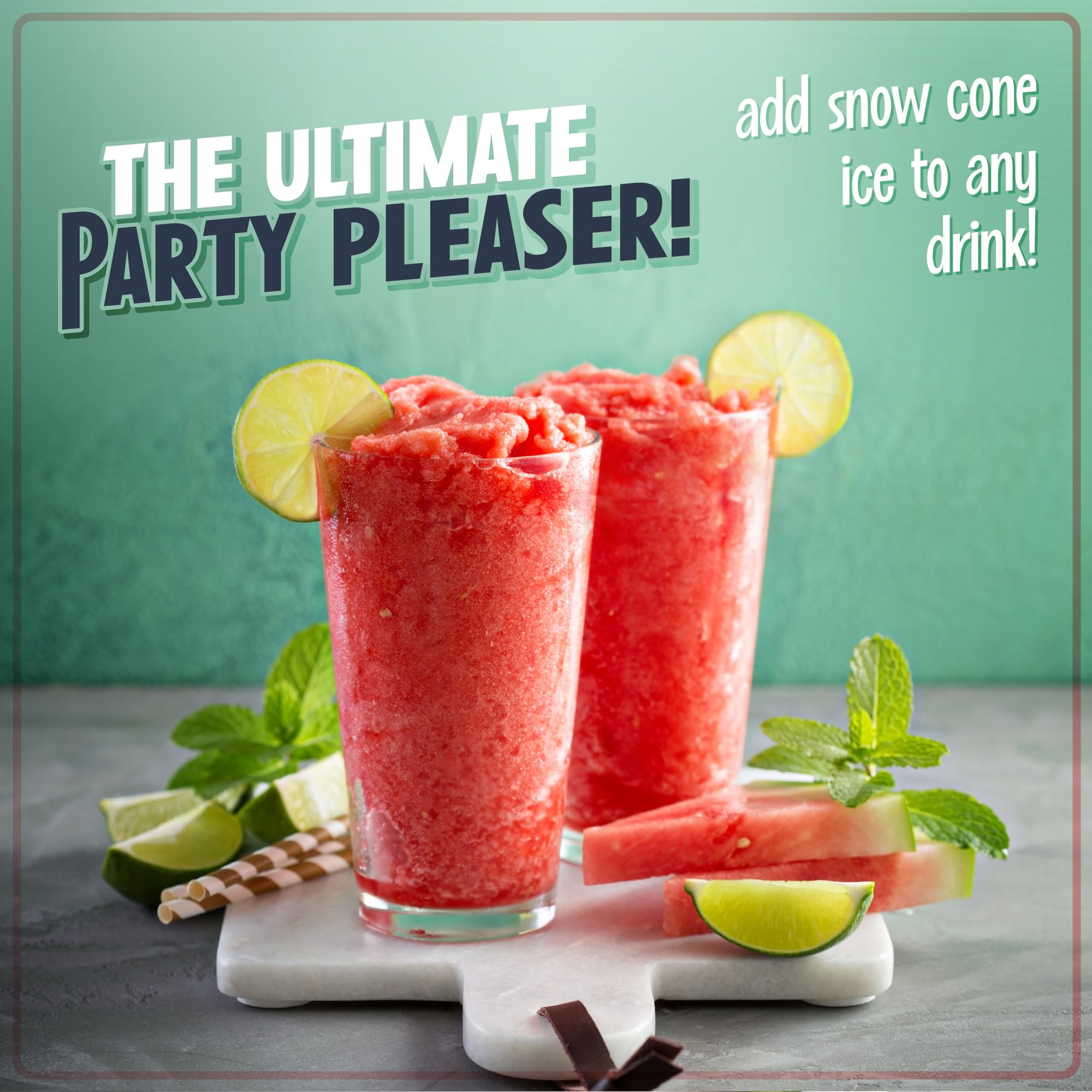 Nostalgia Retro Table-Top Snow Cone Maker, Makes 20 Icy Treats, Shaved Ice Machine Includes 2 Reusable Plastic Cups & Ice Scoop, Retro Red