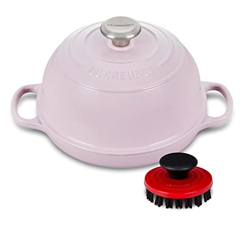Le Creuset 9 1/2 in. Bread Oven Bundle with Cleaning Brush - Shallot