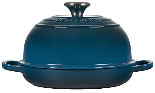 Le Creuset Enameled Cast Iron Bread Oven, Deep Teal
