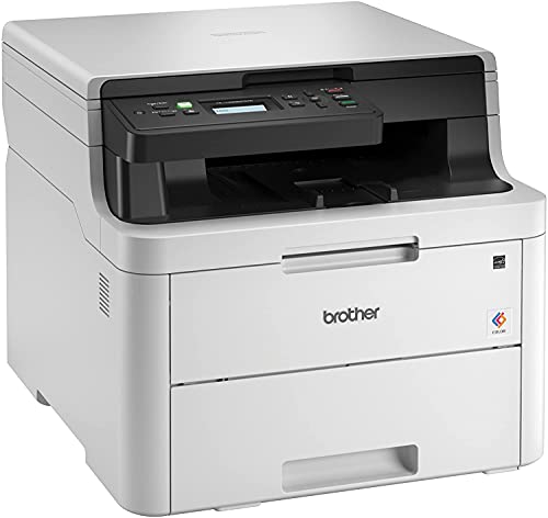 Brother L-3290CDW Series Compact ALL-in-One Business Home/Office Digital Color Printer I Print Copy Scan I Wireless I Mobile Printing I Auto 2-Sided Printing I 25 PPM I 250 Sheets/Tray + Printer Cable