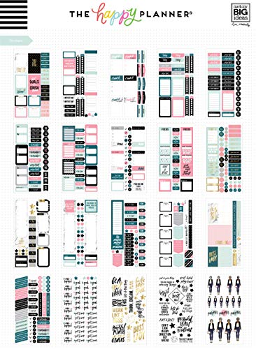 Me & My Big Ideas Happy Planner Accessory Book W/20 Sheets-Goal Getter, 722/Pkg, Multi