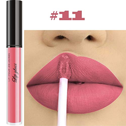 BestLand 10pcs/Set Matte Lipstick Lip Kit, Velvety Liquid Lipstick Waterproof Long Lasting Durable Nude Lip Gloss Beauty Cosmetics Gift Box Makeup Set Kit (10 Piece Set)