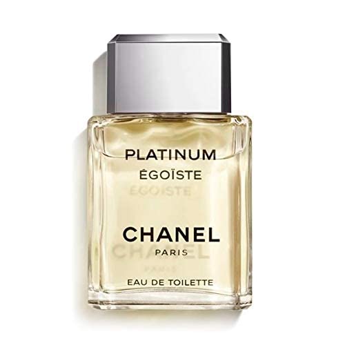 Egoiste Platinum by Chanel for Men, Eau De Toilette Spray, 3.4 Ounce