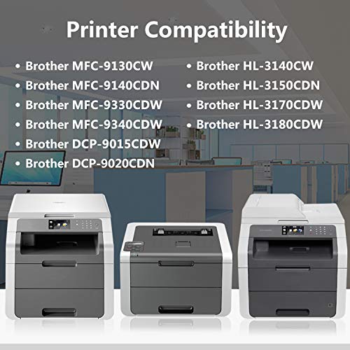1 Black DR221CL Drum Unit Replacement for Brother HL-3140CW 3150CDN 3170CDW 3180CDW 9130CW 9140CDN 9330CDW 9340CDW 9015CDW 9020CDN Printer,Sold by TopInk