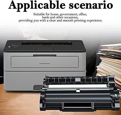 VIT 1 Pack DR-730 Black High Yield Drum Unit DR730 Compatible Replacement for Brother DCP-L2550DW-L2710DW L2750DW HL-L2350DW L2370DW/DWXL L2390DW L2395DW Printer, Sold by VoColorink. VC-DR-730- 1PK