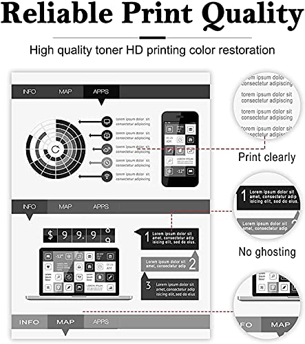 VIT 1 Pack DR-730 Black High Yield Drum Unit DR730 Compatible Replacement for Brother DCP-L2550DW-L2710DW L2750DW HL-L2350DW L2370DW/DWXL L2390DW L2395DW Printer, Sold by VoColorink. VC-DR-730- 1PK