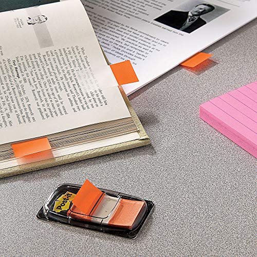 Post-it Flags, Orange, 1-Inch Wide, 50/Dispenser, 1-Dispenser/Pack