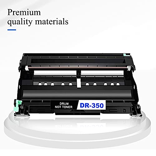 LKKJ 1 Pack DR-350 Drum Unit Replacement for Brother DR350 DCP-7010 7020 IntelliFax 2820 MFC-7220 7240 HL-2030 2040 Printer Toner. BLACK