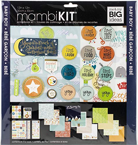 Me & My Big Ideas Page Kit 12"X12"-Baby Boy