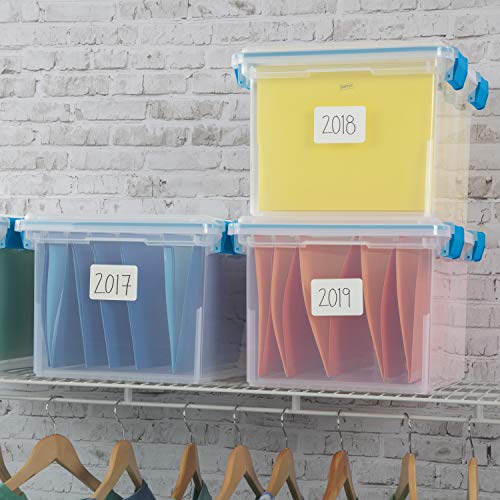 STERILITE 32Qt Clear Gasket Box 19334304 32Qt Clear Gasket Box (Pack of 4)