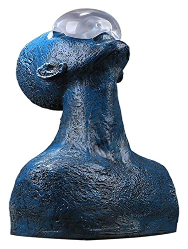 TISVY Sculpture Crafts KIZQYN Sculptures Desktop Character Statue Ornaments Office Desk Resin Bust Character Sculpture Decoration Living Room Study Room Hotel Art Decor Ornaments Desktop Decoration