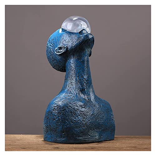 TISVY Sculpture Crafts KIZQYN Sculptures Desktop Character Statue Ornaments Office Desk Resin Bust Character Sculpture Decoration Living Room Study Room Hotel Art Decor Ornaments Desktop Decoration