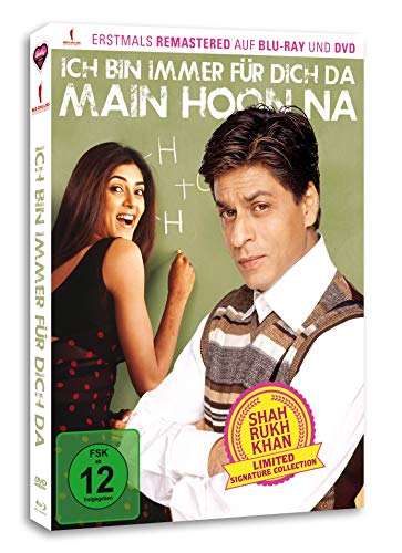 Ich bin immer für dich da – Main Hoon Na (Shah Rukh Khan Signature Collection) (limitiert) (+ DVD) [Blu-ray] [2004]