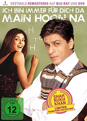 Ich bin immer für dich da – Main Hoon Na (Shah Rukh Khan Signature Collection) (limitiert) (+ DVD) [Blu-ray] [2004]