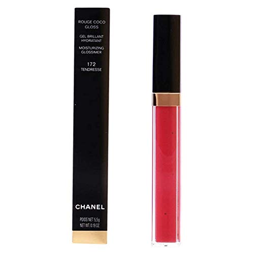 CHANEL Rouge Coco Gloss Moisturizing Glossimer, Bourgeoisie, 0.19 Oz