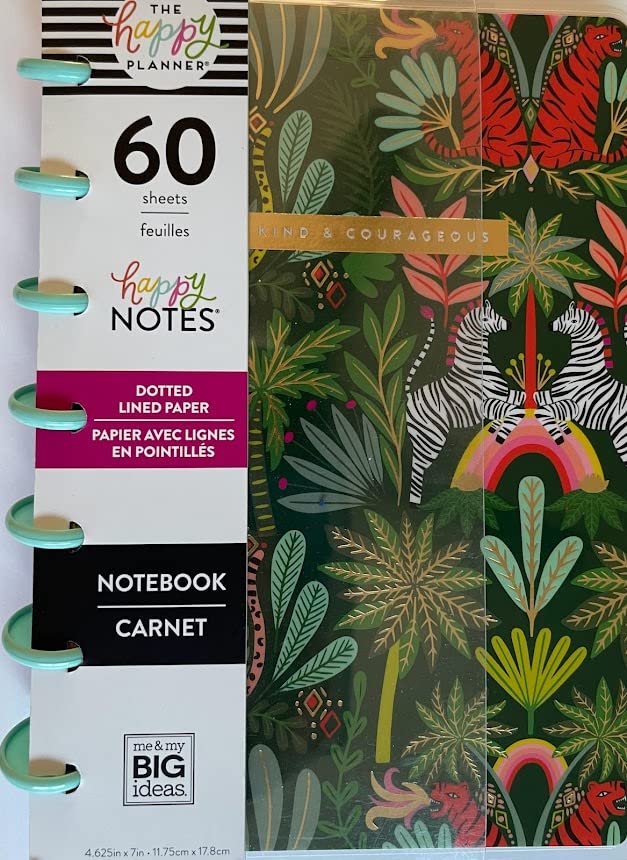 Me & My Big Ideas Happy Planner NOTEBK JNGLE, Jungle Vibes