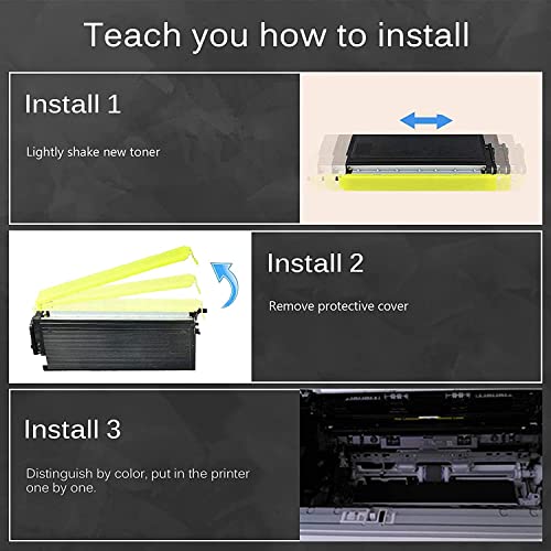 ACTi (Black,1-Pack) Compatible TN-540 Toner Cartridge Replacement for Brother TN540 HL-5050LT HL-5070N HL-5140 HL-5150D Printer Toner Cartridge