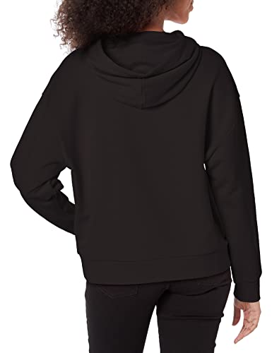 A|X ARMANI EXCHANGE Women's Icon Project Hooded Sweatshirt, Black, XS