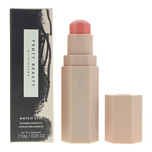 (1) FENTY BEAUTY BY RIHANNA Match Stix Shimmer Skinstick- COLOR: Yacht Lyfe - glimmering peach-pink