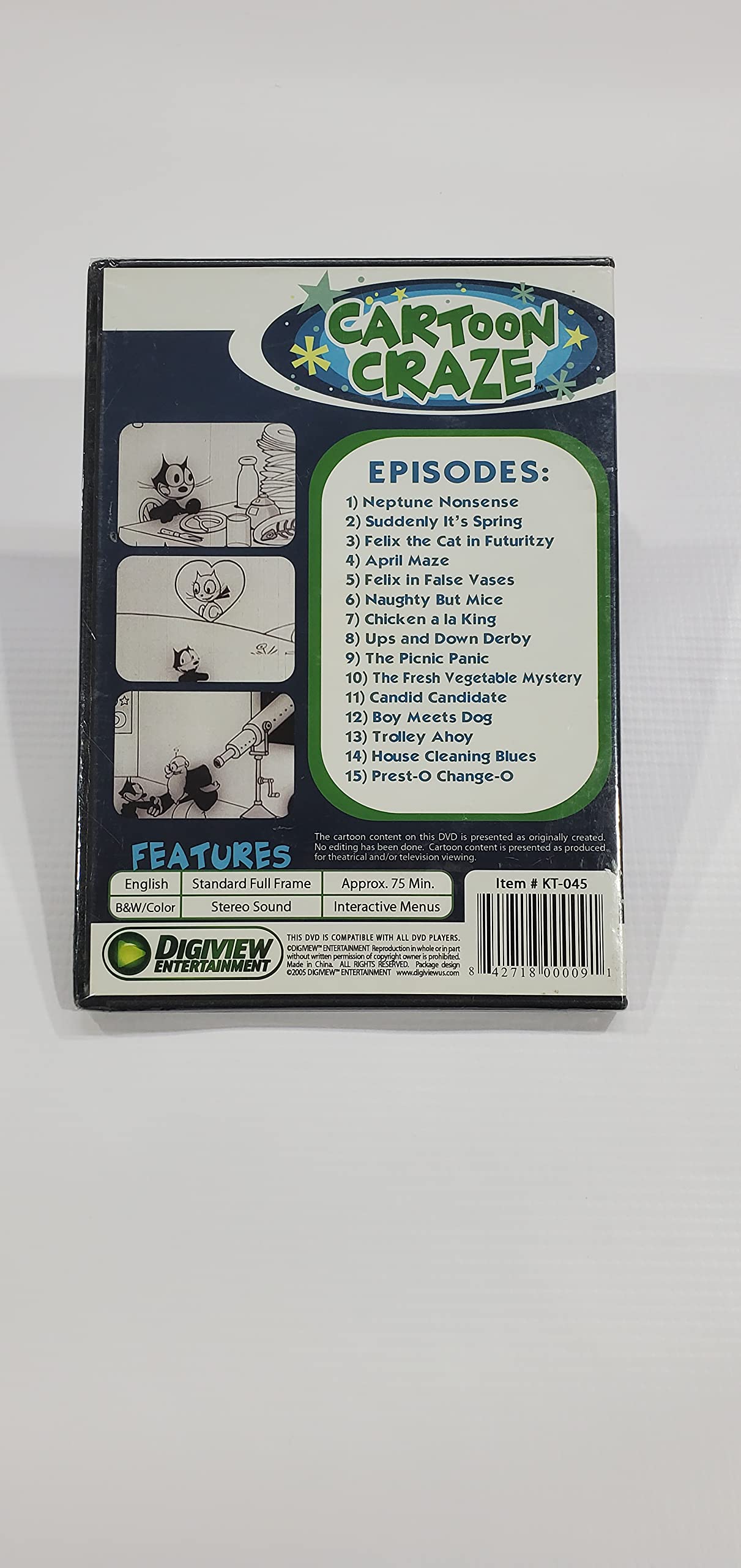 Cartoon Craze Presents: Felix the Cat: Futuritzy