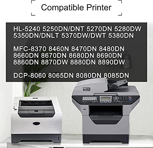Neoa (1-PK,Black) TN580 TN-580 Compatible High Yield Toner Cartridge Replacement for Brother HL-5240 5250DN/DNT 5270DN 5280DW 5350DN/DNLT 5370DW/DWT 5380DN MFC-8370 8460N Printer, Sold by NEODAYNET.