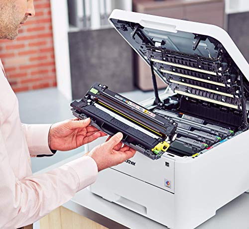 Brother HL-L3230CDW Compact Digital Color Printer Providing Laser Printer Quality Results with Wireless Printing and Duplex Printing, Amazon Dash Replenishment Enabled (Renewed)