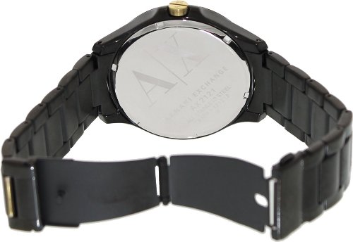 A|X ARMANI EXCHANGE A|X Men's Black Watch
