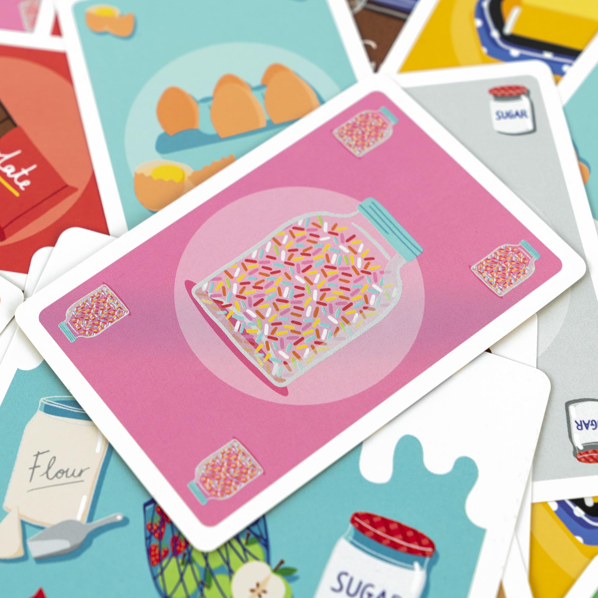 Professor Puzzle: Little Bakers - Ingredients & Recipe Card Game, Fun & Fast Paced, Set Collection, Ideal Starter Game, Kids Ages 4+, 2-5 Players