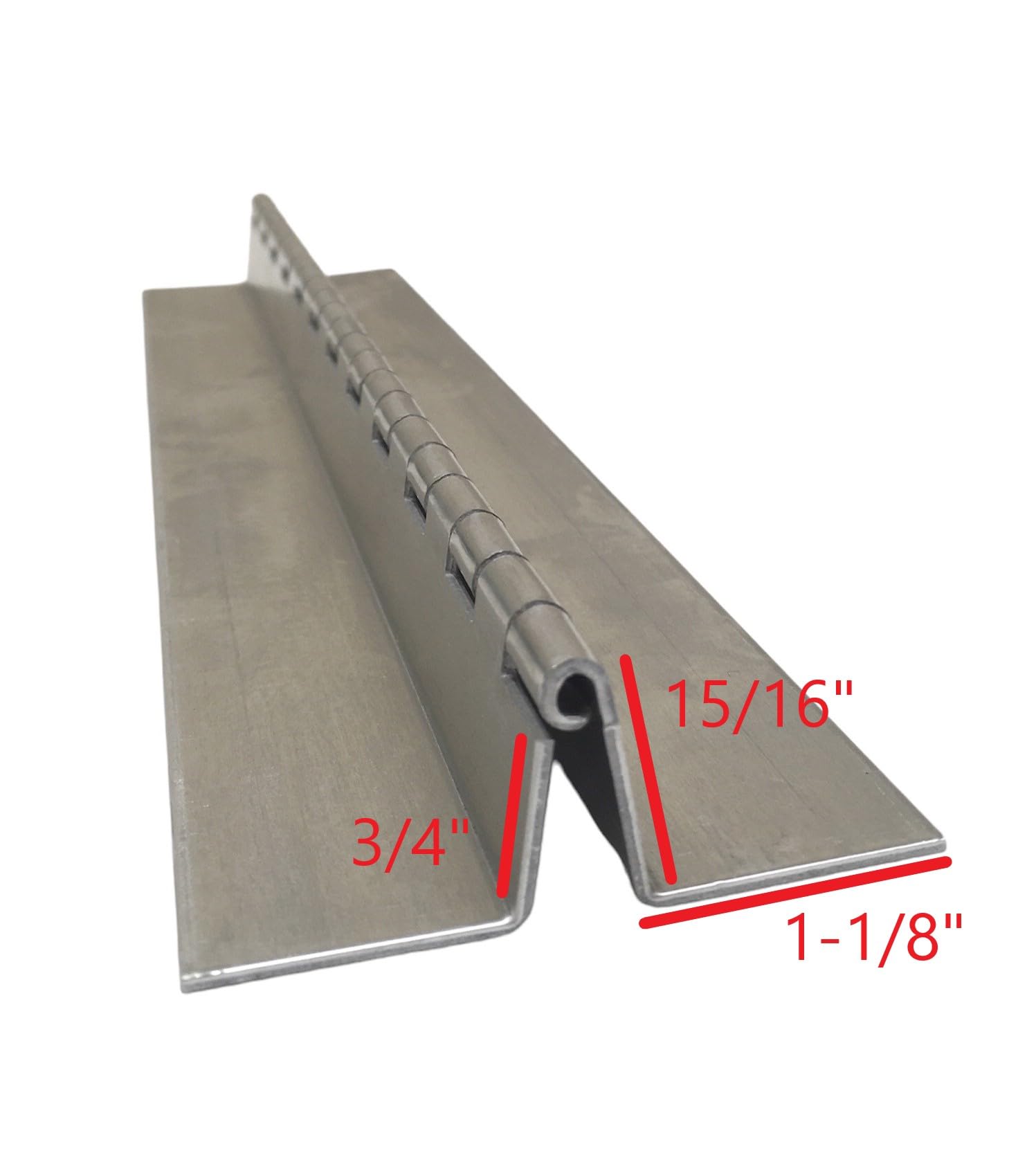 3/4" Double Offset Hinge, Rv, Marine Boat Folding Seat L8