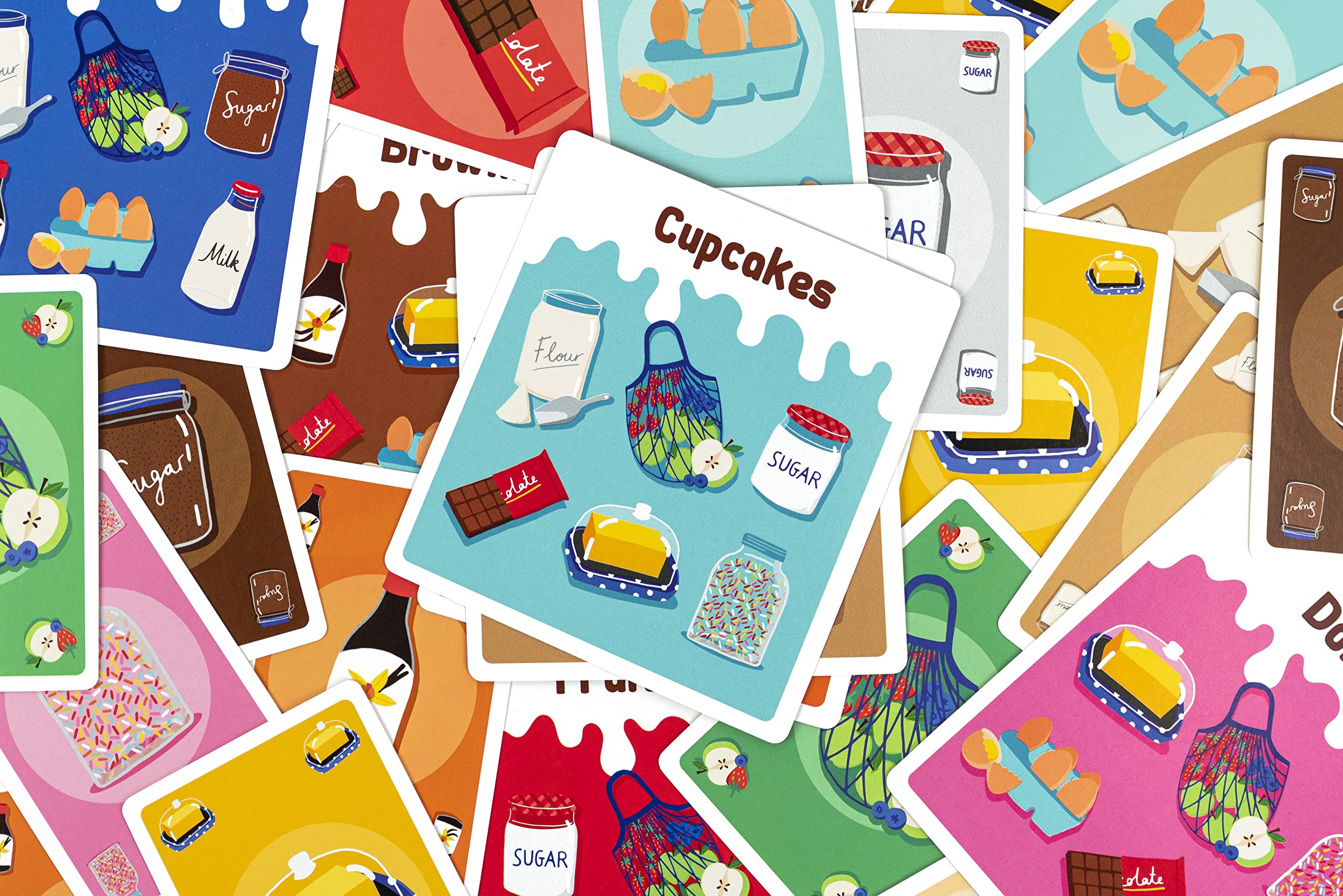 Professor Puzzle: Little Bakers - Ingredients & Recipe Card Game, Fun & Fast Paced, Set Collection, Ideal Starter Game, Kids Ages 4+, 2-5 Players