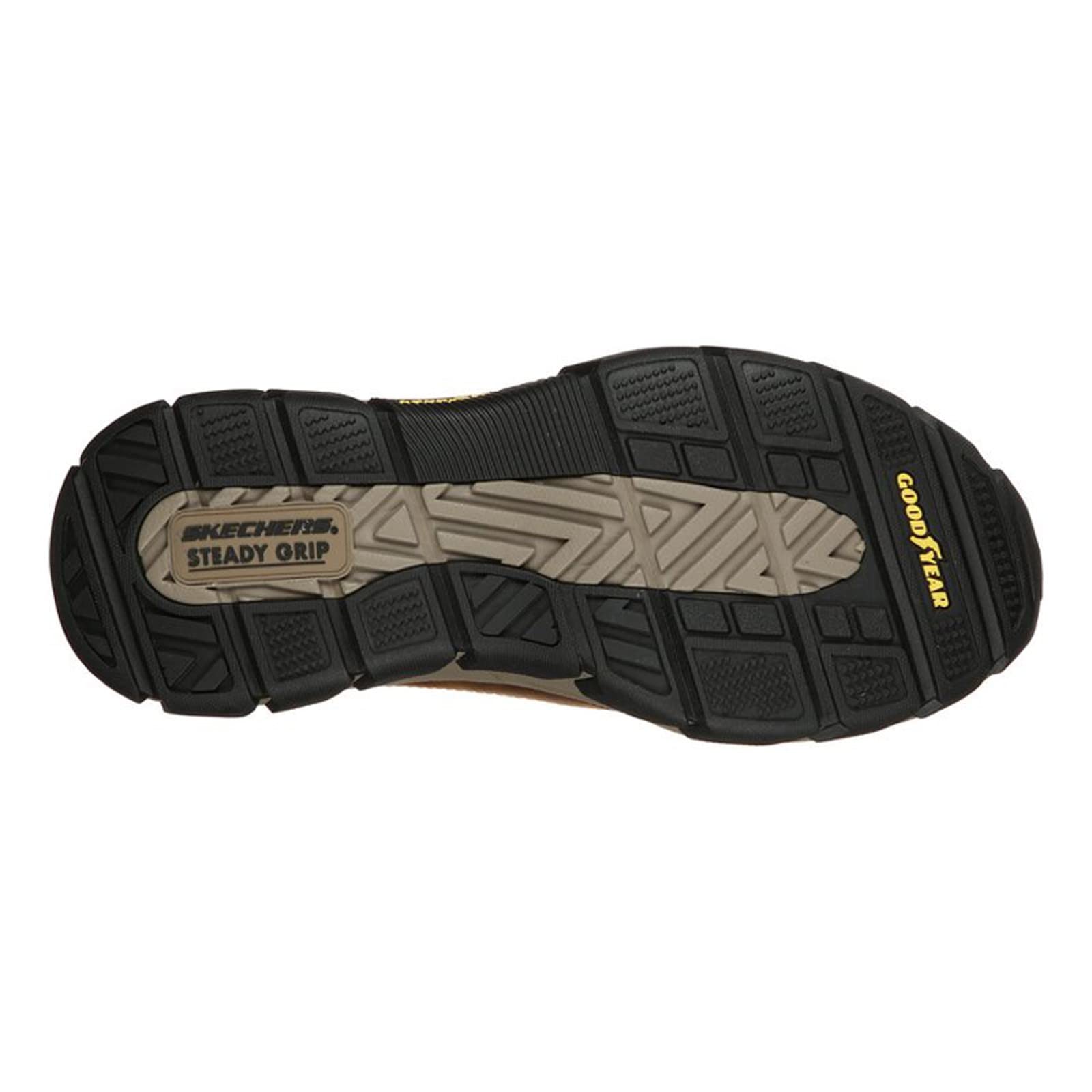Skechers Men's, Relaxed Fit: Respected - Catel Slip-On - Wide Width Dark Brown 14 W