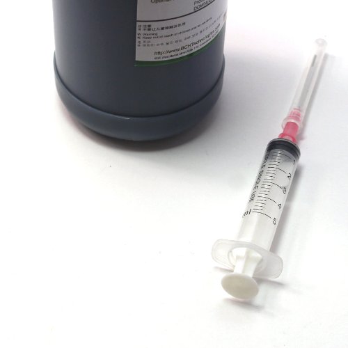 BCH Standard Universal Cyan Refill Ink - 500 ml (16.9 oz) Photo Dye for All Printers: HP, Canon, Epson, Lexmark, Brother and Dell Printers