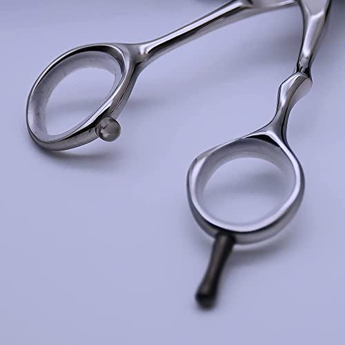 AOLANDUO 6" Hair Cutting Scissor - High End AICHI Steel Handmade Barber Scissors-Razor Edge/Offset Design/Pro Ergonomic for Salon Stylists Beauticians and Barbers… B09B3DT5SD
