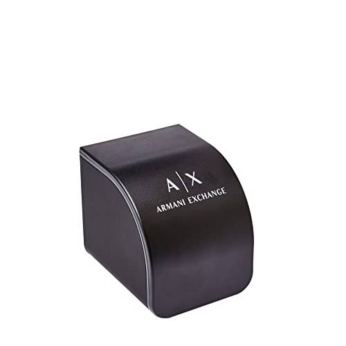 AX ARMANI EXCHANGE Men's Three-Hand Date Gold-Tone Stainless Steel Watch (Model: AX2810)