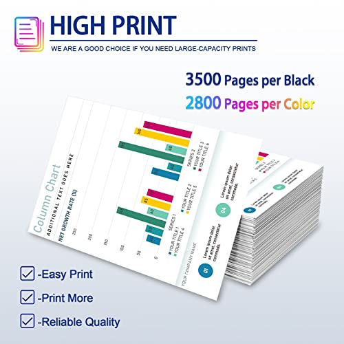 BERYINK TN227 TN-227 Compatible TN227BK TN227C TN227M TN227Y Toner Cartridge Replacement for Brother DCP-L3550CDW MFC-L3750CDW MFC-L3730CDW HL-3270CDW HL-3230CDN Printer (5-Pack, 2BK+1C+1M+1Y)