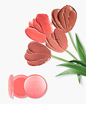 stila Convertible Color Dual Lip and Cheek Cream, Petunia, 0.15 oz