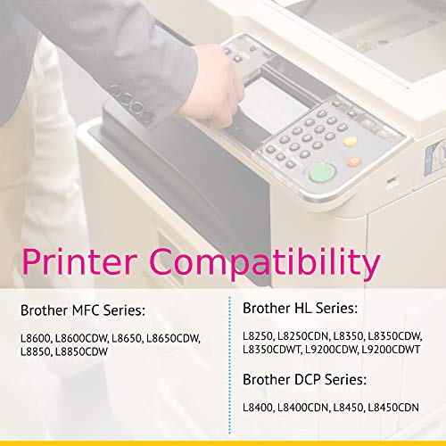 CS Compatible Toner Cartridge Replacement for Brother TN331 TN-331 TN336 TN-336 TN331BK TN336BK 2 Black HL-L8250 L8350 L8350CDWT L8250CDN L8350CDW MFC-L8600 MFC-L8850 MFC-L8600CDW
