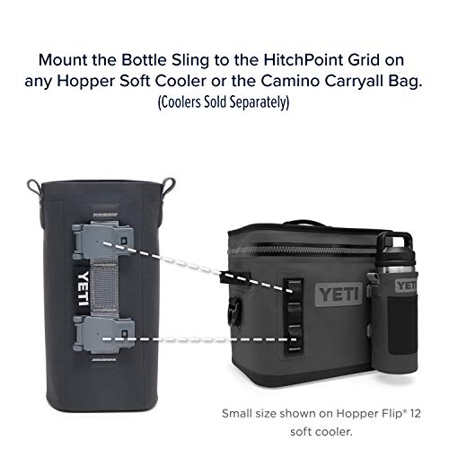 YETI Small Bottle Sling for Rambler 18 oz. Bottle, Charcoal