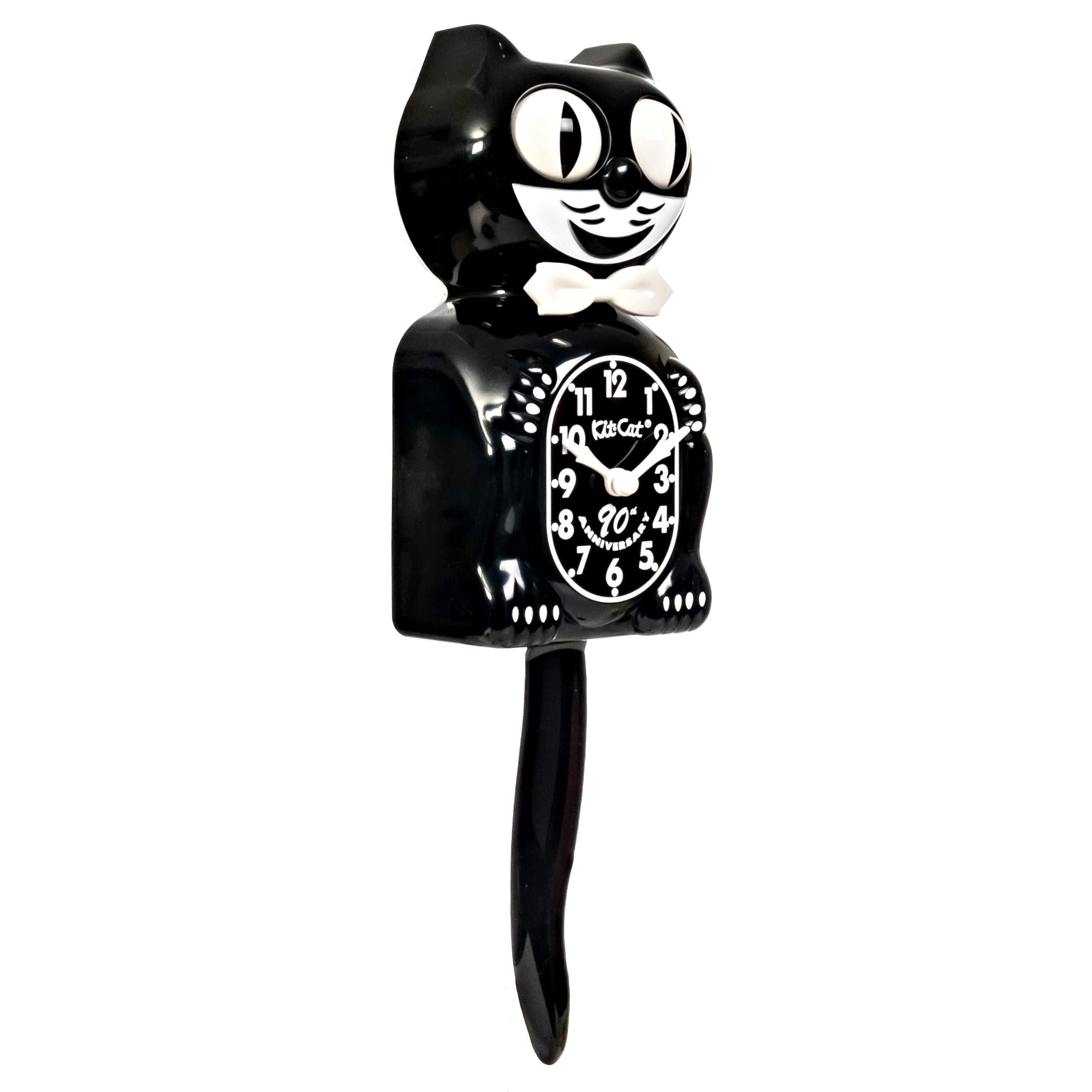 Kit Cat Klock Official 90th Anniversary Black with 1950s Collectors Box