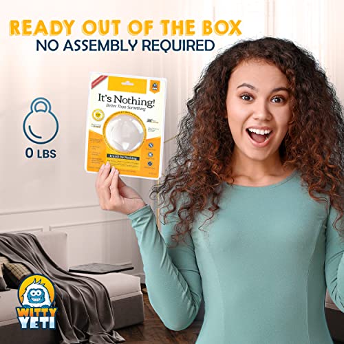 Super Funny, The Gift of Nothing Gag Gift by Witty Yeti. Hilarious Practical Joke for The Person Who Has Everything. Fun Xmas Prank for Friends. Great Family Friendly Christmas Stocking Stuffer Idea